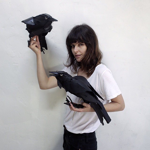 Paper Sculptures by Anna-Wili Highfield :: This Is Glamorous (TIG)